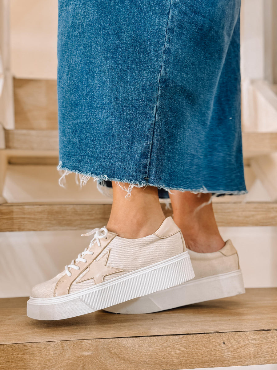 SNEAKERS NUDE ALTA – ALANA SHOES